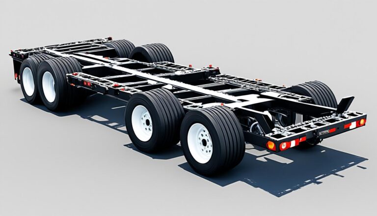 Skeletal Container Chassis: Efficient Cargo Transport